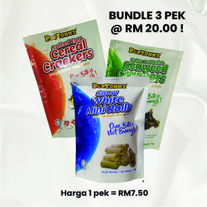 [BUNDLE OF 3] POPYUMMY SURPRISE ME PACKAGE WITH 3 RANDOM FLAVOURS 40g
