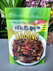 combo pekasam daging+ikan tilapia