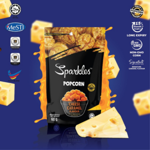 Sparkles Popcorn Caramel Flavour 60 gm