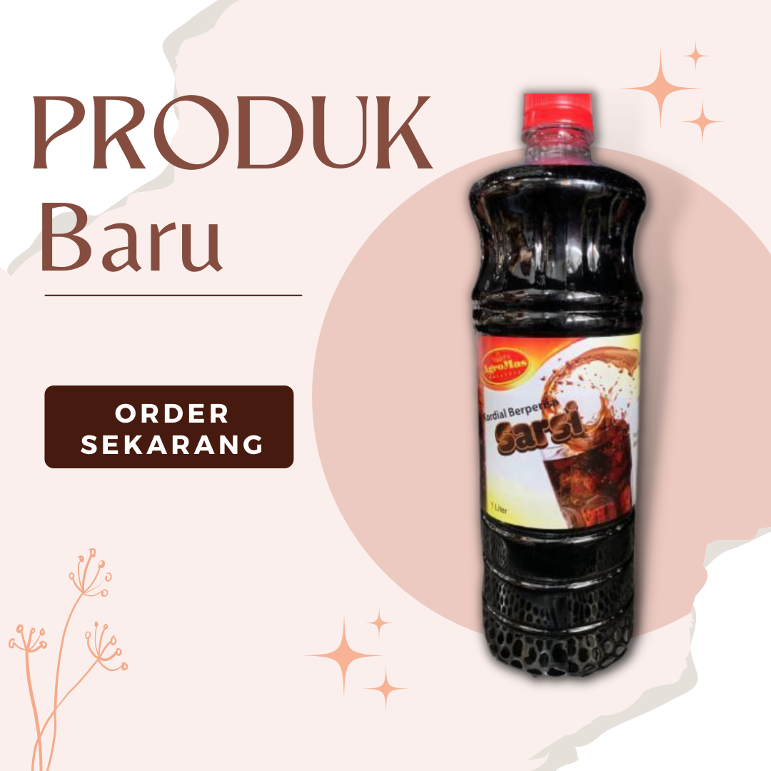 Kordial Sirap Ros 1L