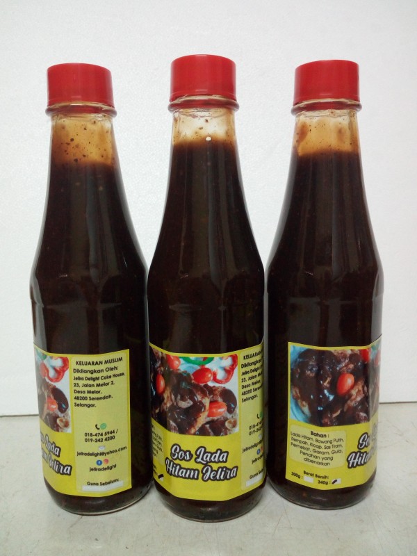 Sos Lada Hitam JELIRA 340 g
