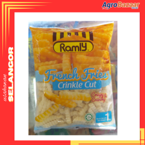 Ramly kentang crinkle cut 1kg /10 | AgroBazaar
