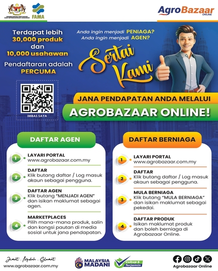 AgroBazaar Online | Portal E-Dagang - Produk Pertanian dan Industri Makanan