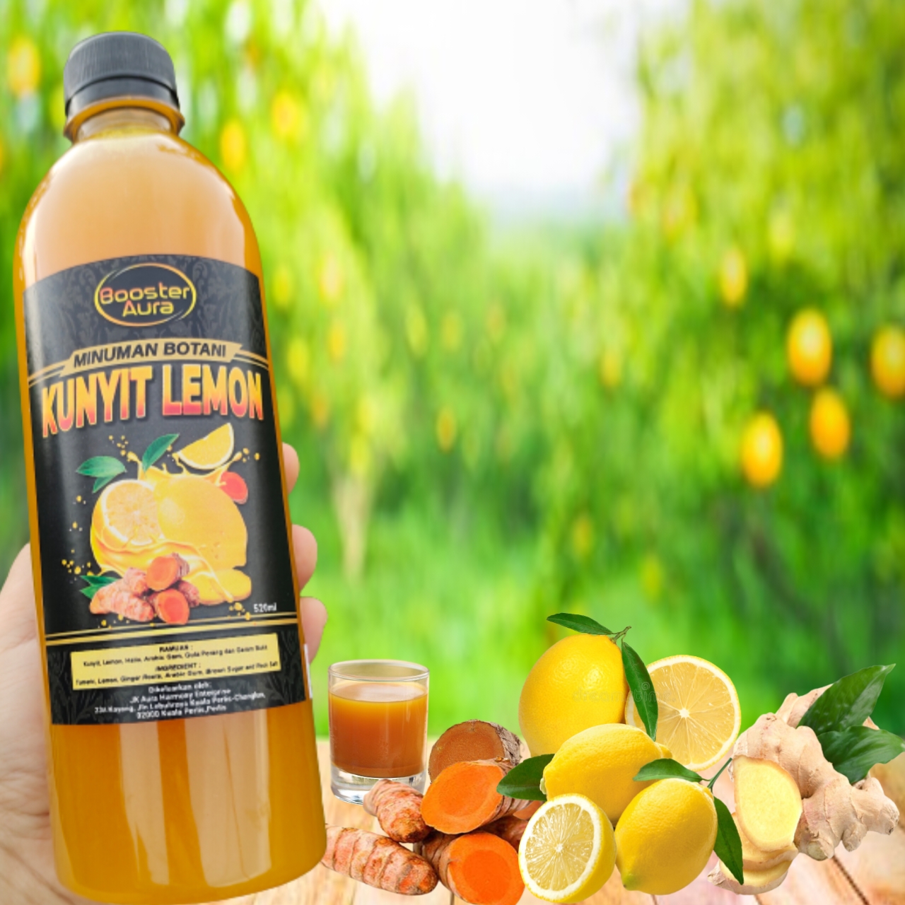 JUS KUNYIT LEMON