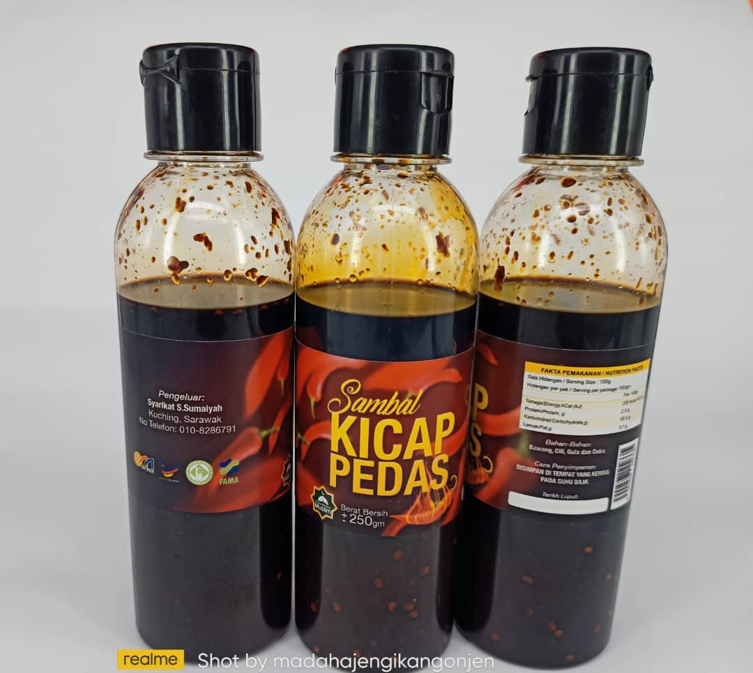 KICAP PEDAS KEBABOM 250G