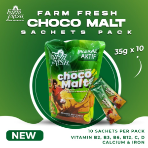 Choco Malt Farm Fresh (Powder) 35g x 10 Sachet