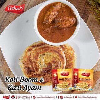 TISHA'S ROTI BOOM ( 8 PCS )