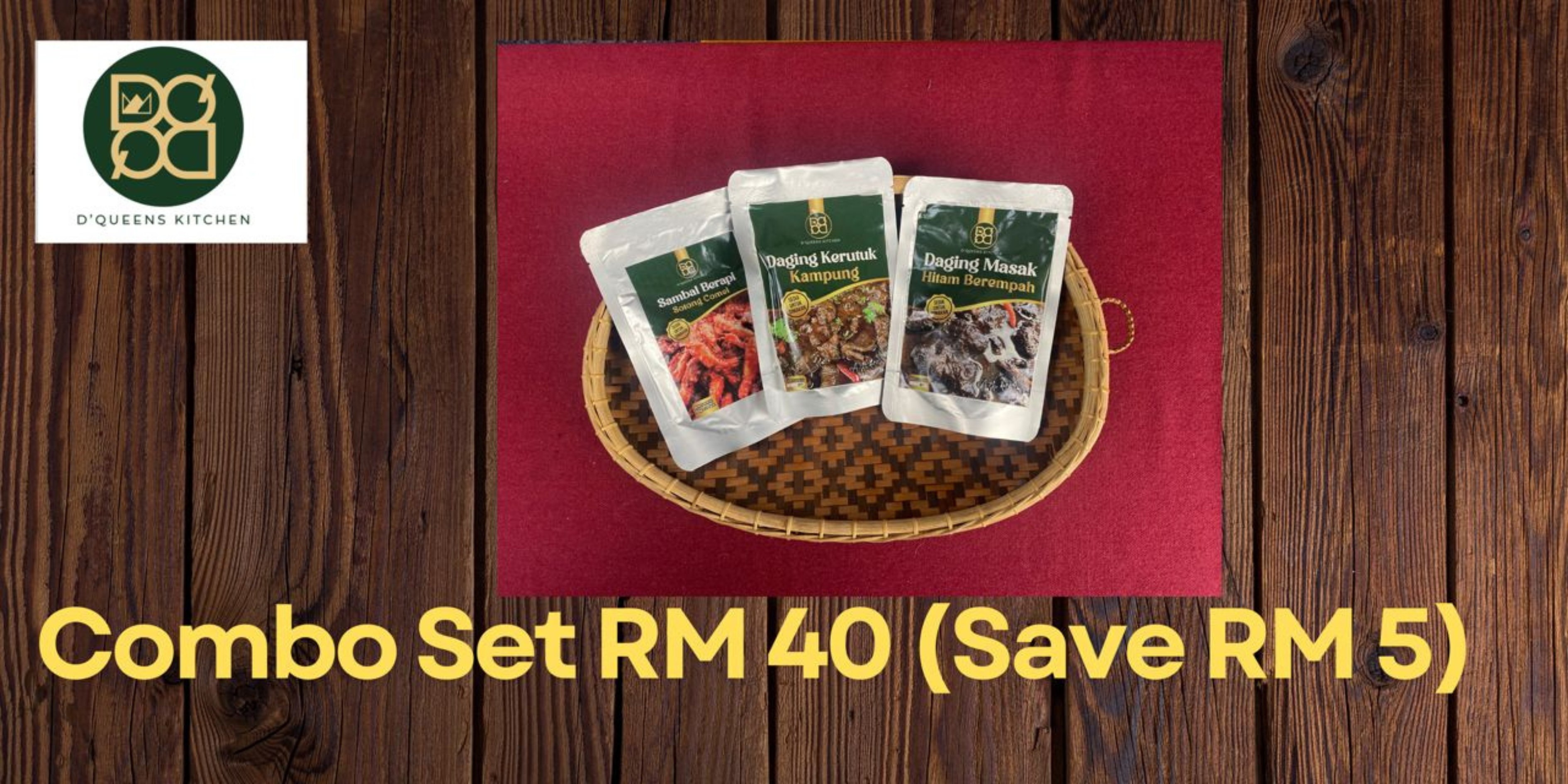 Nasi Lemak Kukus, Sambal Bilis Power, Serbuk Magic( Perapan Kambing)