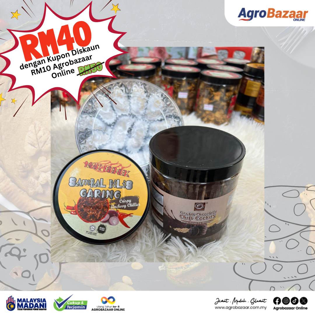 HIDAYAH COOKIES BISKUT CIP RED VELVET