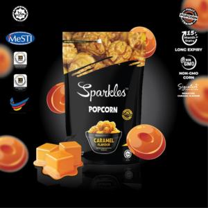Sparkles Popcorn Caramel Flavour 60 gm