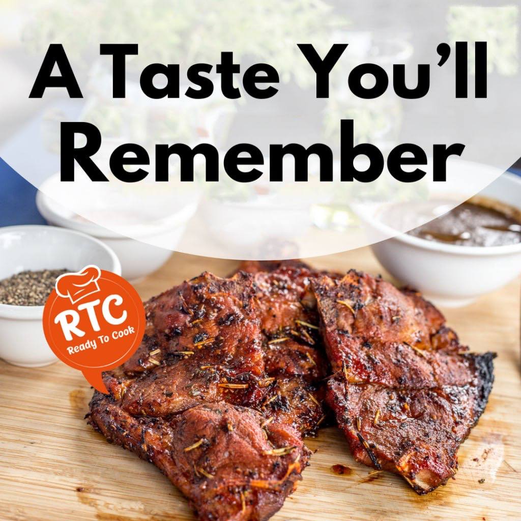 Marinate Lamb Chop Cajun with Black Pepper Sauce