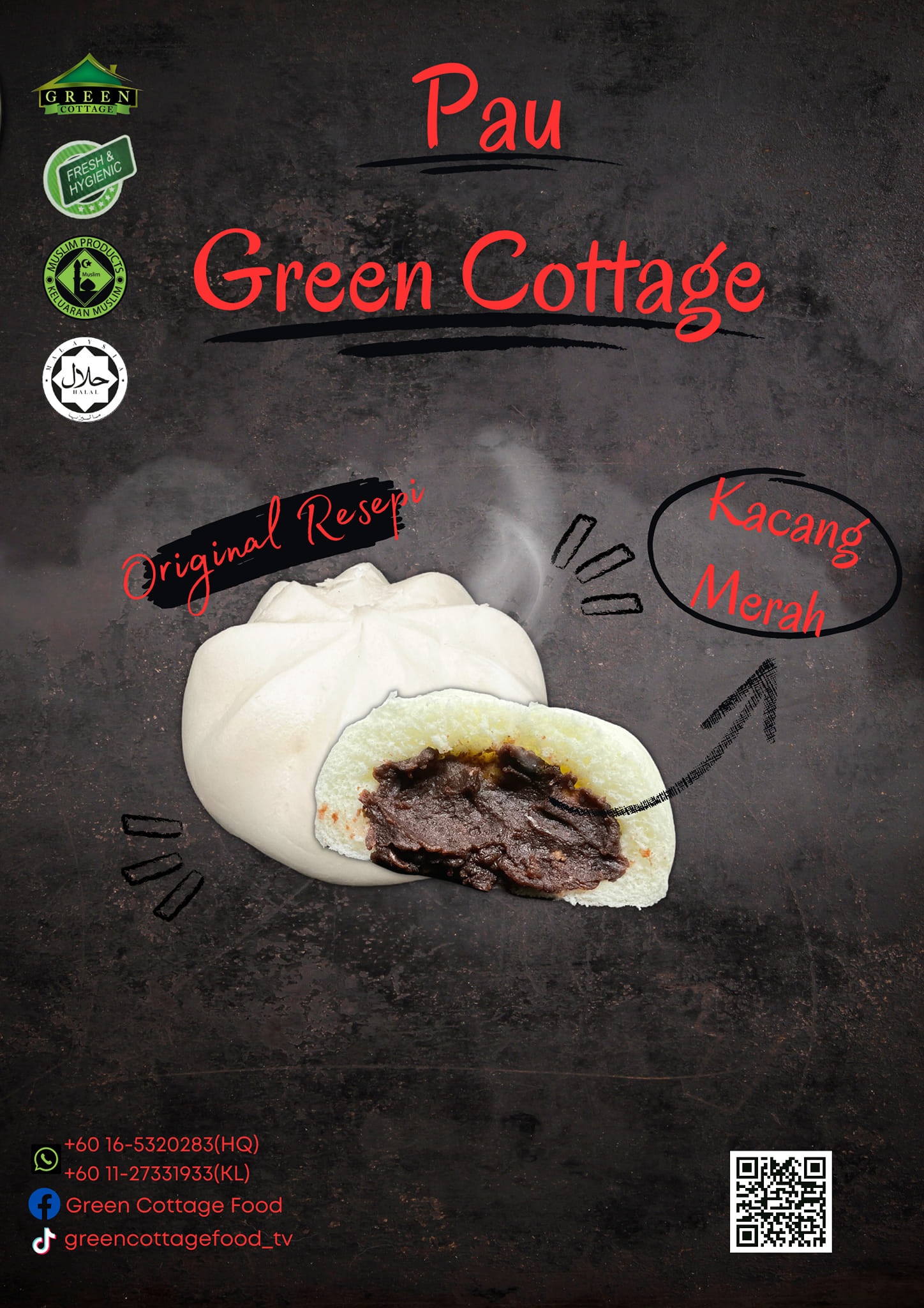 Green cottage pau premium cendawan 300gm