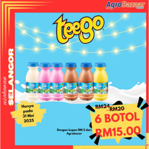 Kombo 6 Botol Susu Segar