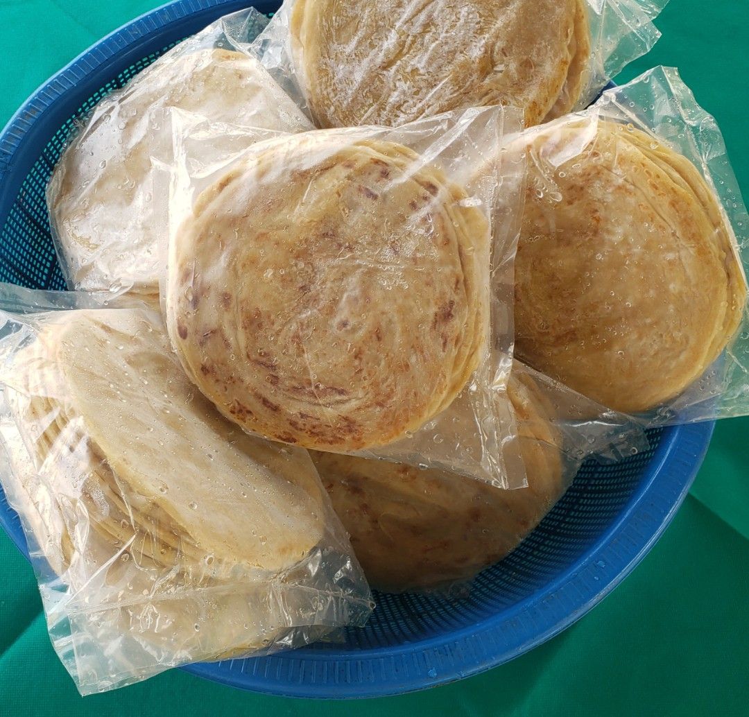 Roti Canai Frozen 1 pack ( 5 piece ) Mantul